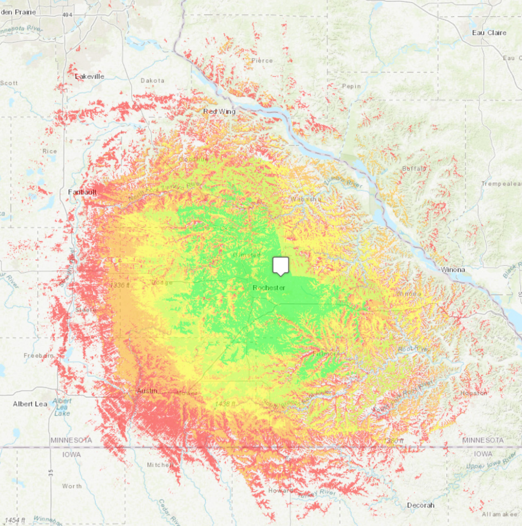 MN/WI Coverage Overlap – Northern Antenna. (952) 491-0643, (715) 802-6275,