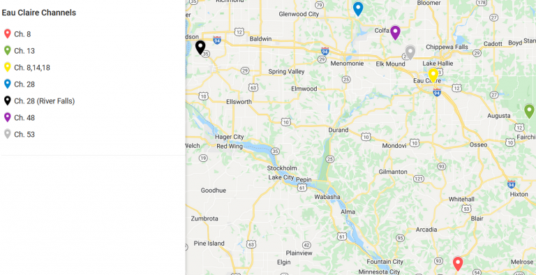 Eau Claire – Northern Antenna. (952) 491-0643, (715) 802-6275,